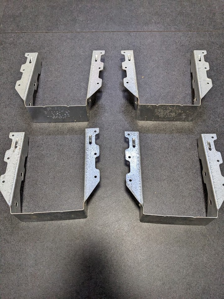 4 SIMPSON STRONG-TIE 2x8 TPL Joist Hanger LUS28-3Z | eBay