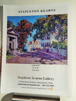 STAPLETON KEARNS ART PIECE VTG ORIG 2023 ADVERTISEMENT | eBay