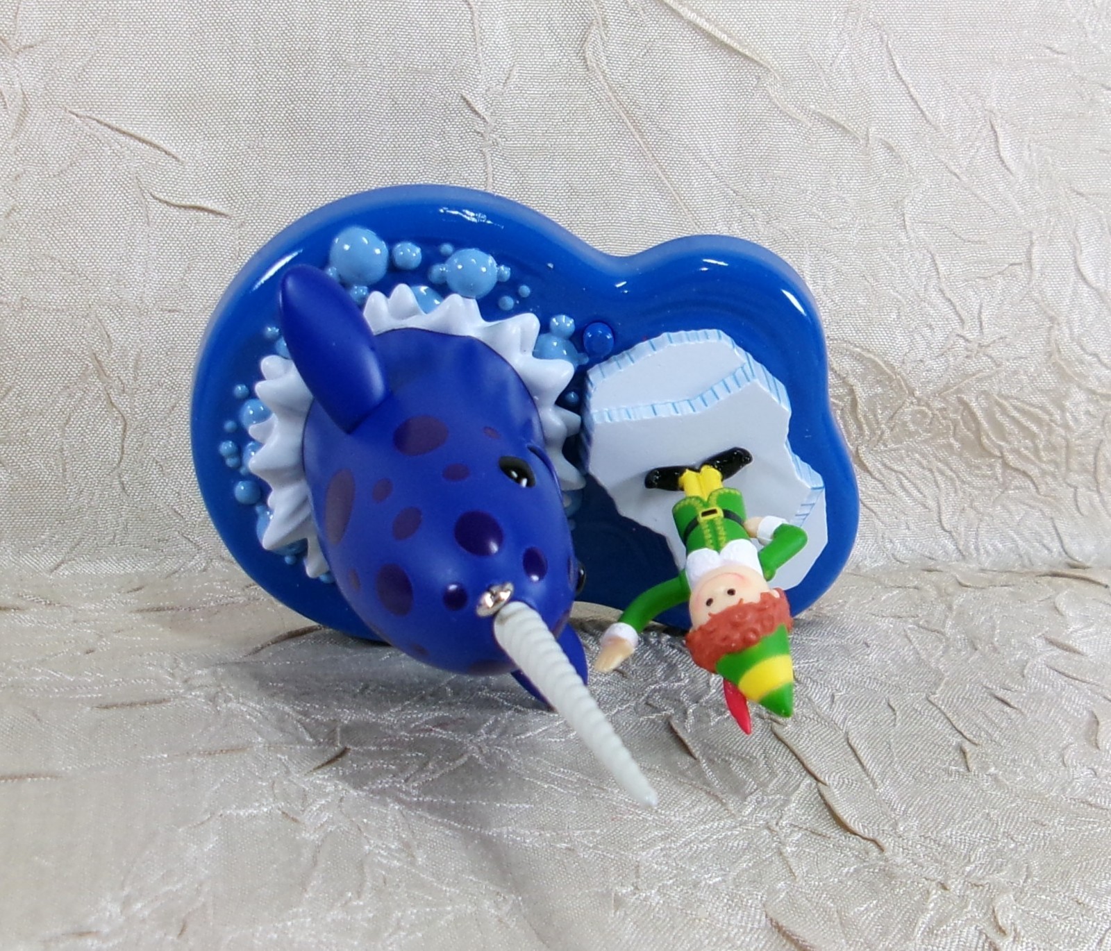 Hallmark Keepsake 2020 ELF Buddy's Buddy Mr Narwhal Elf Magic Sound SEE ...