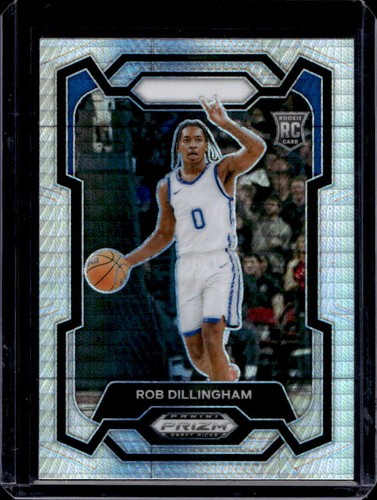 2024 Prizm Draft Picks Rob Dillingham Hyper Rookie RC #6 | eBay