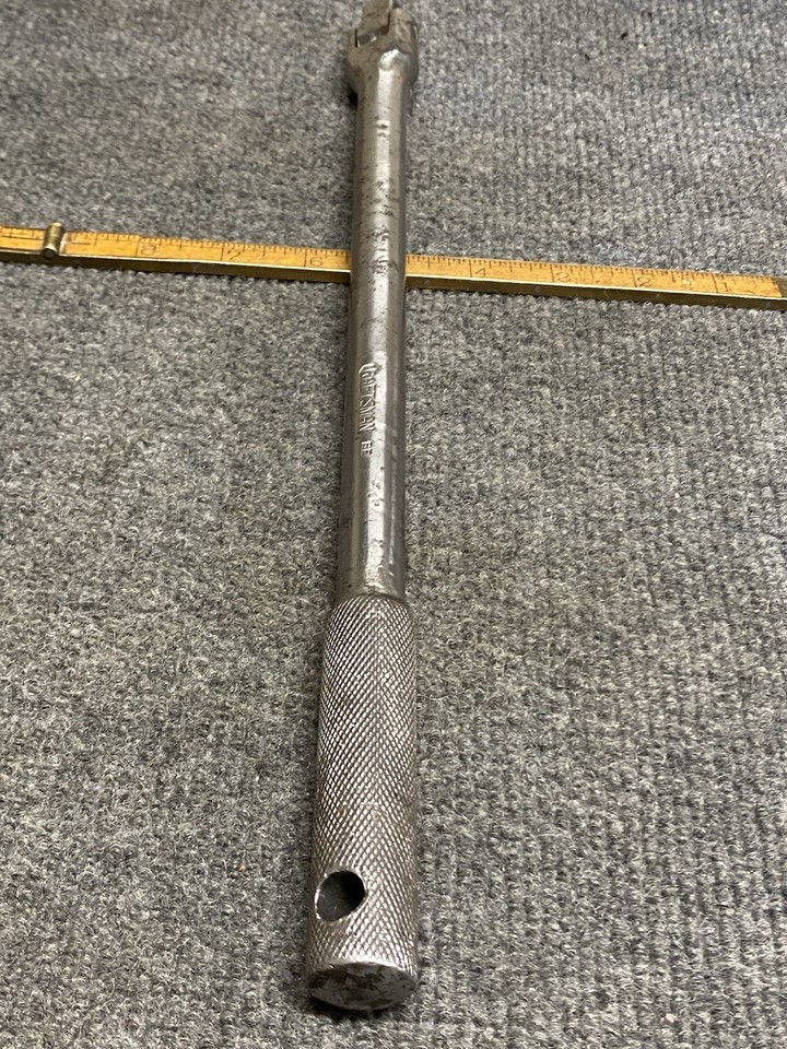 Vintage Craftsman BE Series 1/2” Dr 14” Flex Head Heavy Breaker Bar USA ...