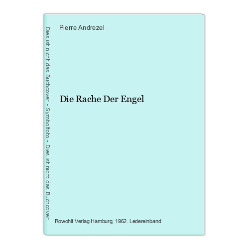 Die Rache Der Engel Andrezel, Pierre: | eBay.de