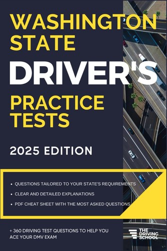 Washington State Driver’s Practice Tests: + 360 Driving Test Questions ...