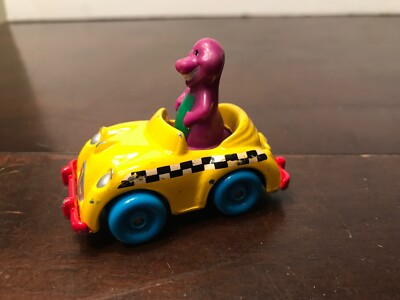 Vintage Barney 1993 Lyons Group Kid Dimension BARNEY Die Cast Car O7 | eBay