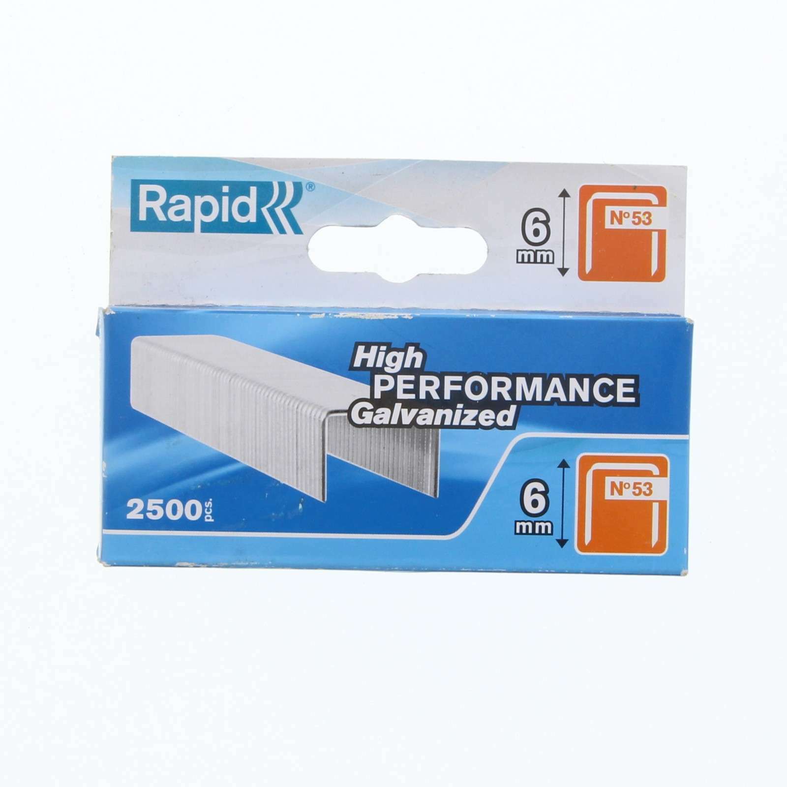 Staple Galvanized #53 (2500 Pack) 6mm x 11.4mm Rapid Textiles Heavy ...