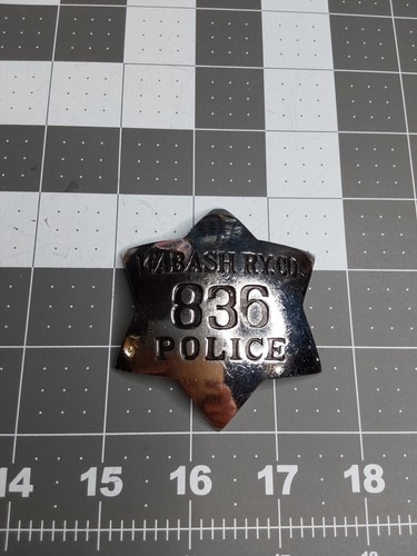 n WABASH RY. CO 836 POLICE Pin CLASS 1 RAILROAD | eBay