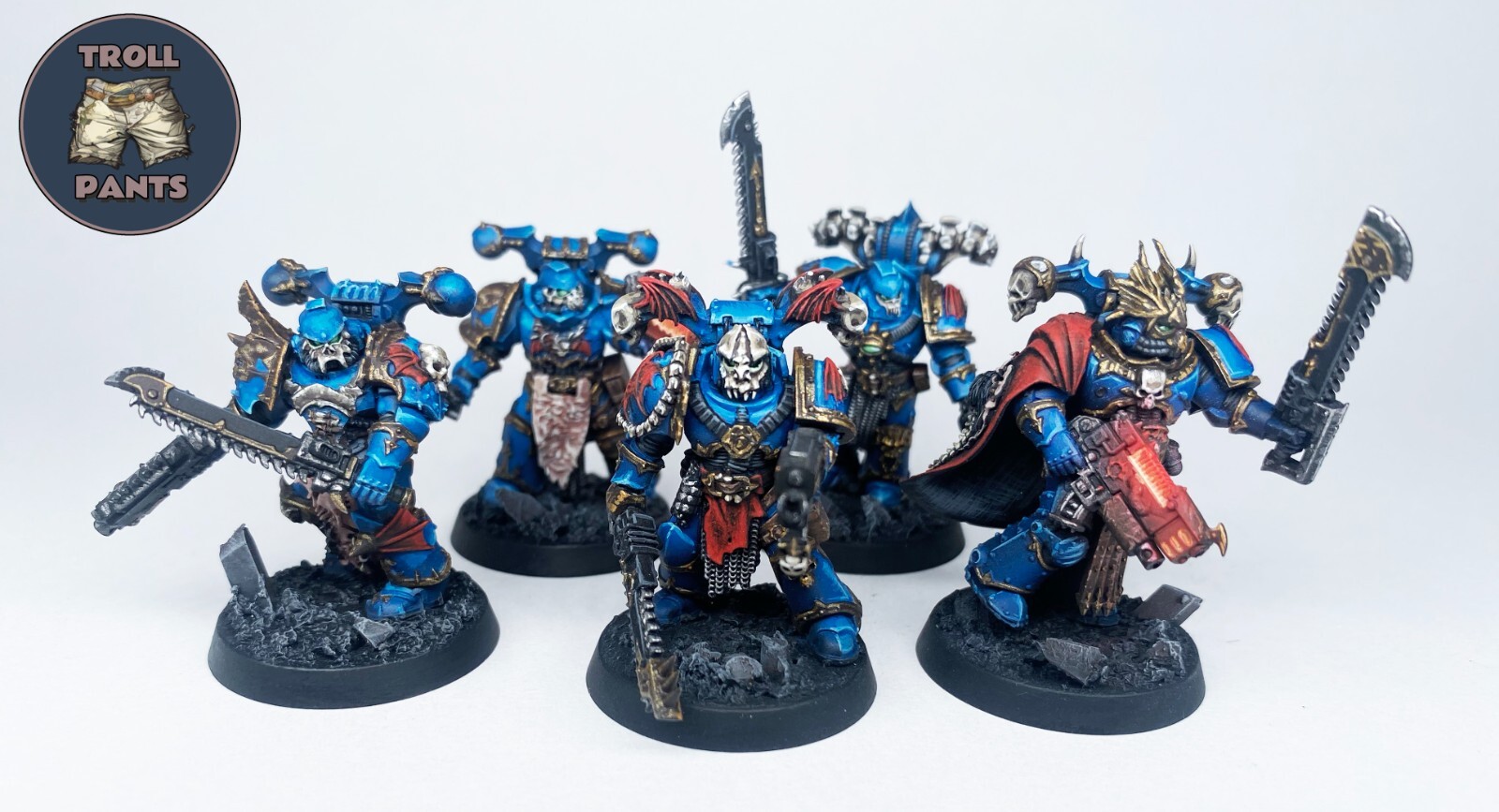 Warhammer 40k - Night Lords - Chaos Space Marines inc Command | eBay