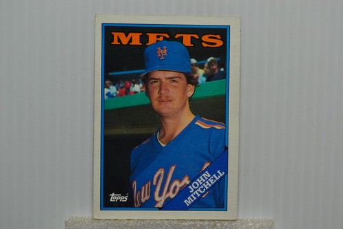 1988 Topps chewing gum Baseball card - #207 John Mitchell NY METS | eBay