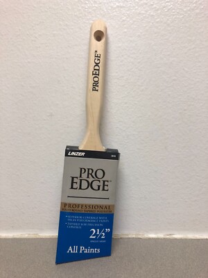 Linzer 1502749 Pro Edge 2-1/2 in. Angle Trim Paint Brush | eBay