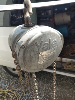 Yale 1 Ton Chain Fall Hoist Cast Aluminum King Hoist | eBay