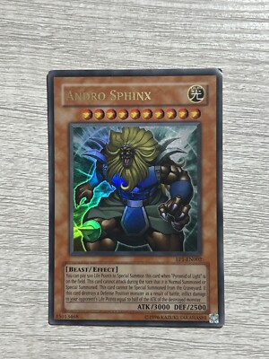 Yugioh Andro Sphinx EP1-EN002 Unlimited Ultra Rare | eBay