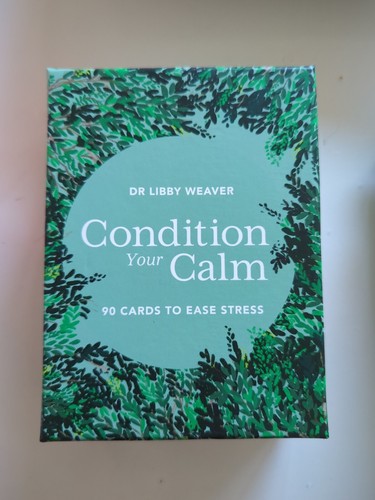 Condition your Calm 90 deck cards to Ease Stress Dr Libby Weaver | eBay ...