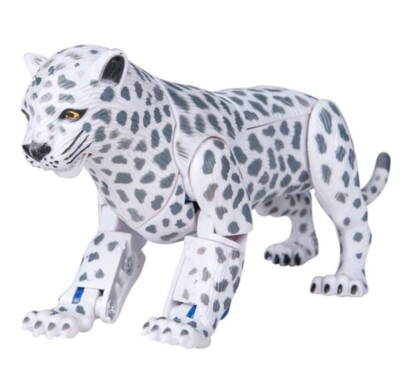 5" SNOW LEOPARD ANIMAL ROBOT FIGURE TRANSFORMERS DISTORTION ROBOTS IN ...