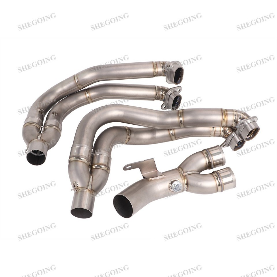 For KAWASAKI NINJA H2 H2R SX/SE/SR 18-24 Motor Exhaust Titanium Front ...