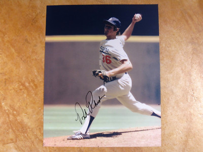 RICK RHODEN (2X/AS) SIGNED AUTOGRAPHED 8X10 PHOTO 1ST TEAM 1974-78 LA ...