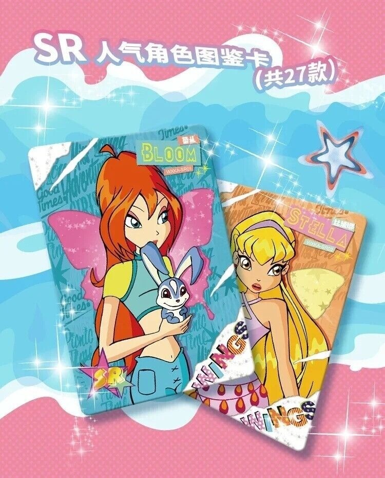 Winx Club Fairy Spirit Wonderland Card Anime Fairy Collection Trading ...