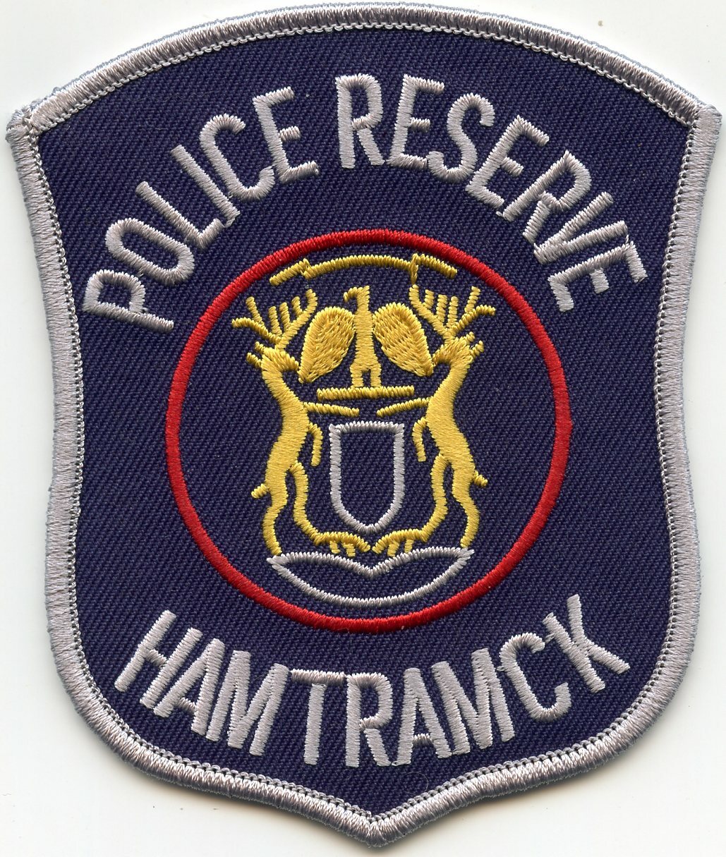 HAMTRAMCK MICHIGAN MI Police Reserve POLICE PATCH | eBay