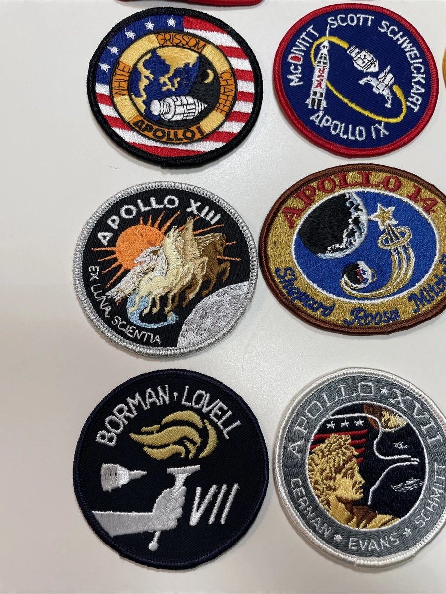 Astronaut Apollo Patches