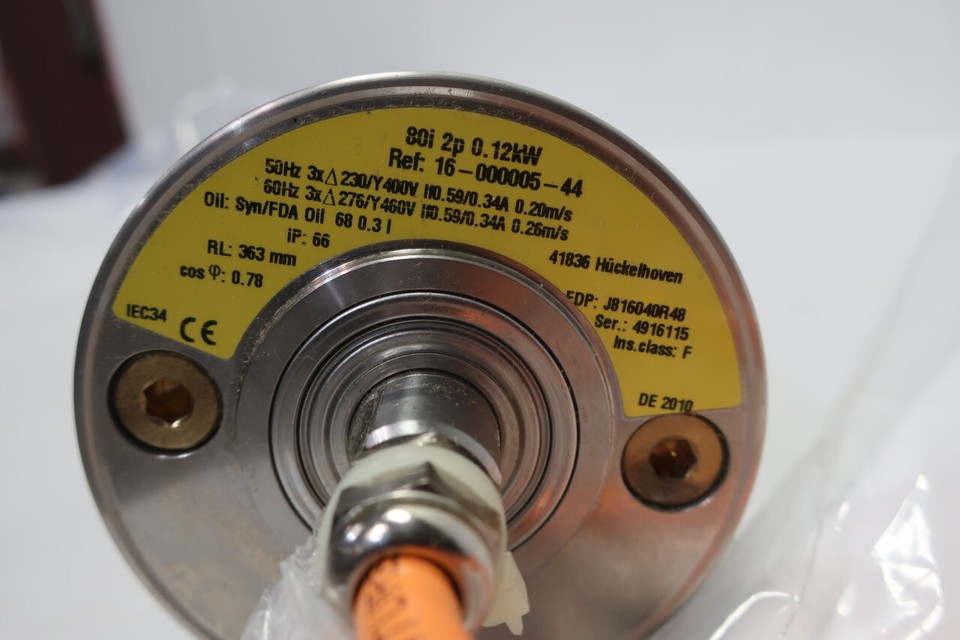 Interroll 80I 363mm 80mm 3ph 0.12kw 276/460v-ac Drum Motor | eBay