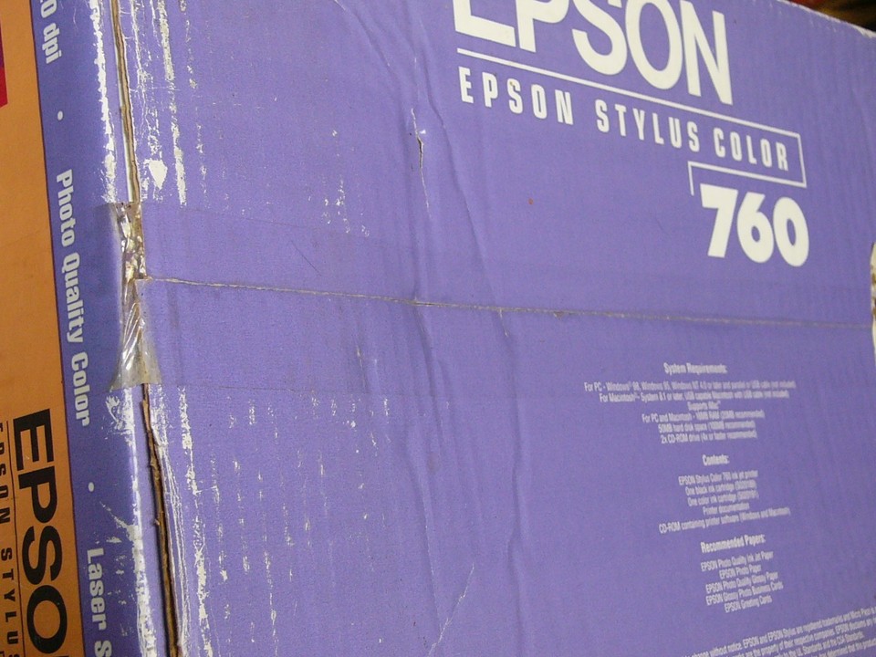 NEW Epson Stylus Color 760 Printer | eBay
