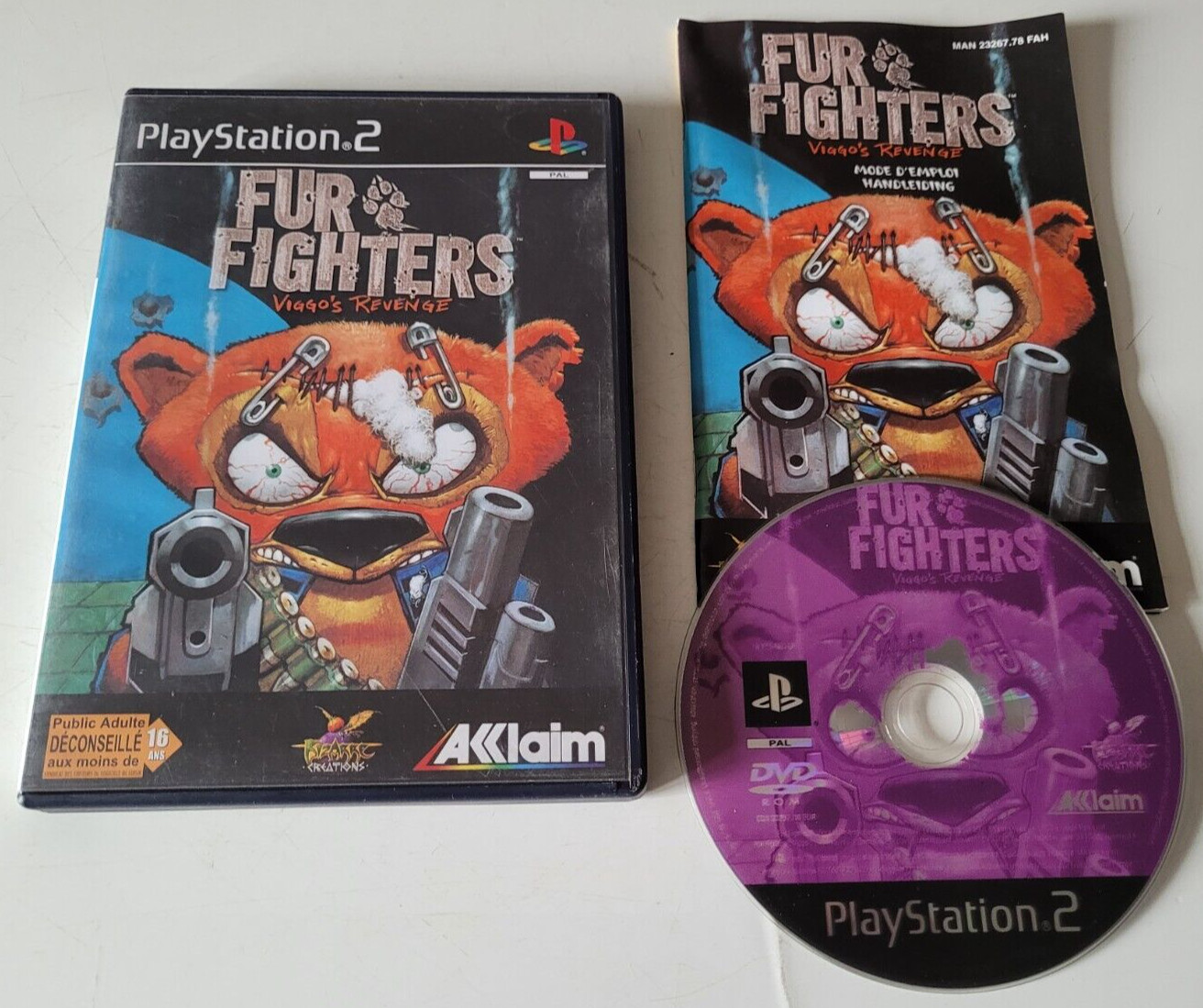 Fur Fighters : Viggo's Revenge PlayStation 2 PAL - Prix - Photo ...