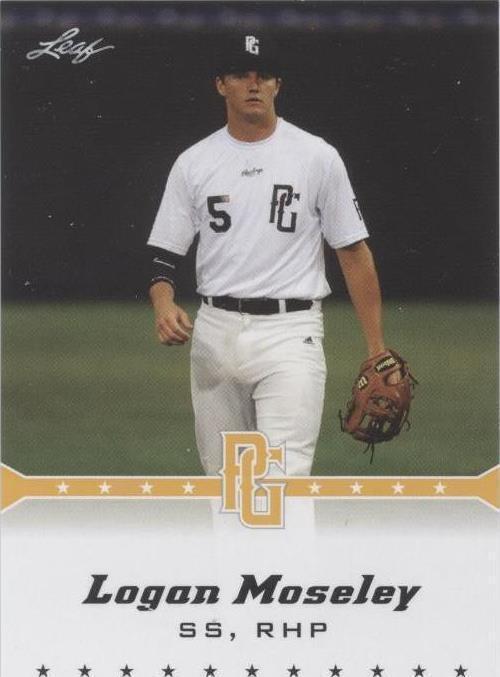 2013 Leaf Perfect Game Showcase - Logan Moseley #63 Gold (RC) for sale ...