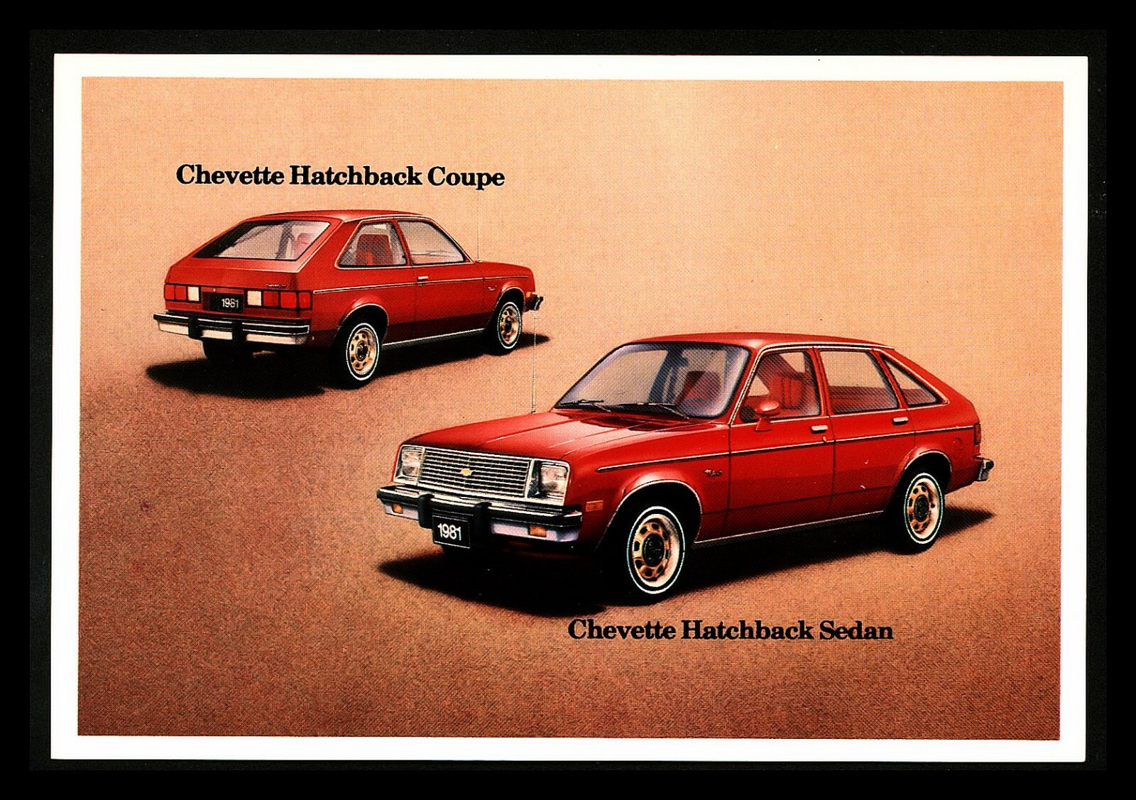 1984 Chevette Orange Cars