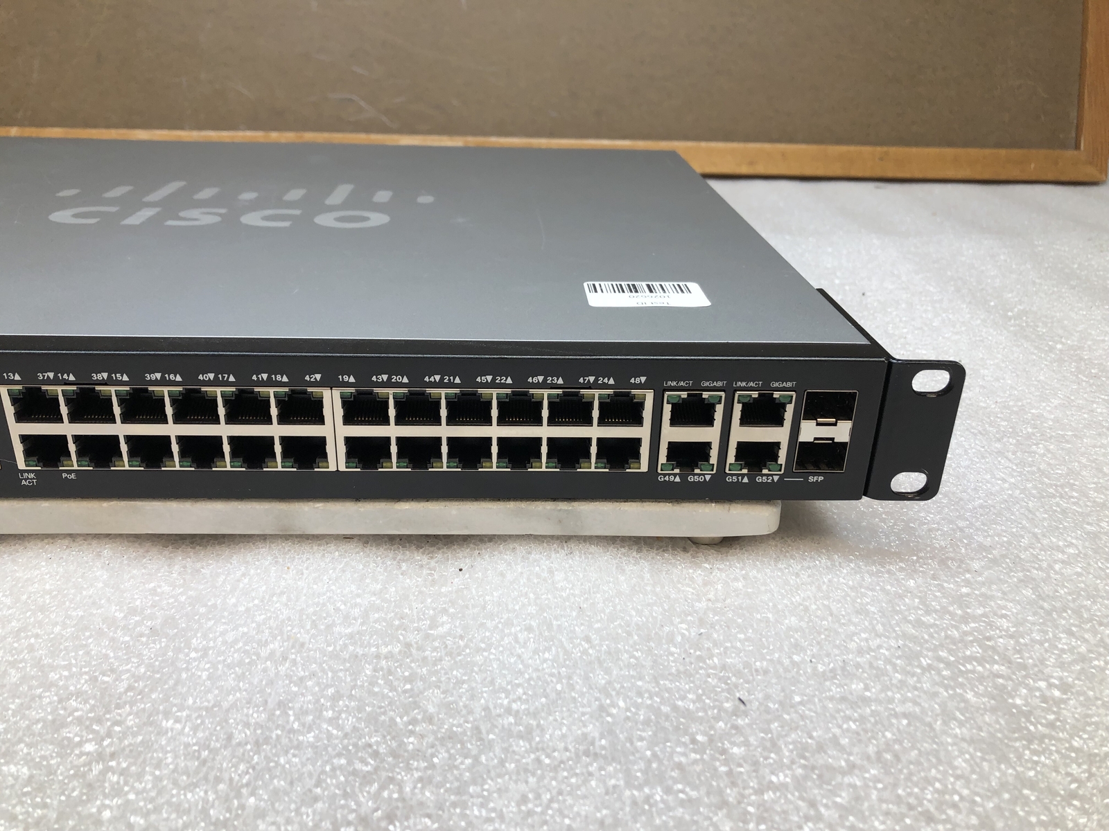 Cisco SG300-52MP 52-Port Gigabyte PoE Managed Ethernet Network Switch ...
