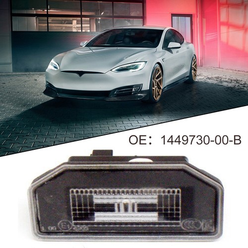 Durable Rear Trunk License Plate Lamp for Tesla Model 3 OEM Compatible ...