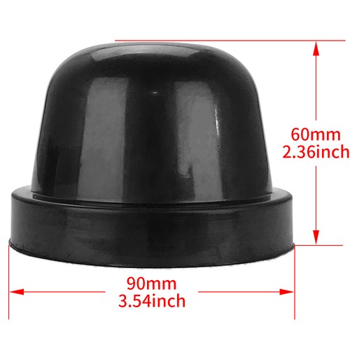 2x Rubber Headlight Dust Cover Boot Caps Compatible with F150 2015 2016 ...