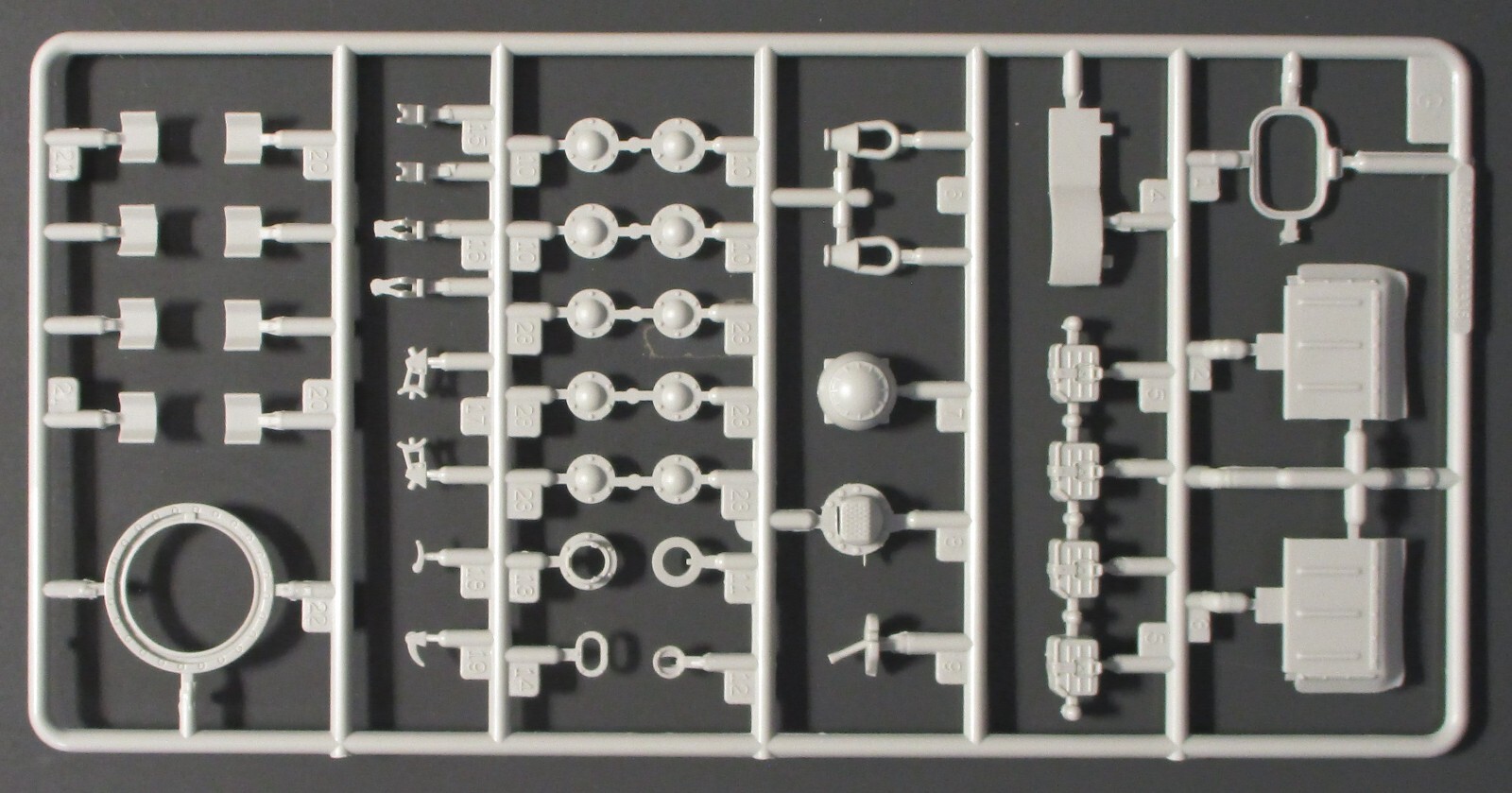 Trumpeter 1/35th Scale T-62 w/KMT-6 Mine Plow - Parts Tree G from Kit ...