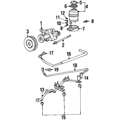 BMW 07119905949 GENUINE OEM RESERVOIR ASSY NUT | eBay