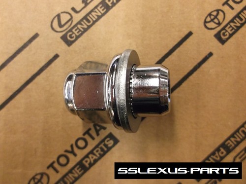 Lexus OEM Genuine Chrome Wheel LUG NUT SET 90942-01033 (x20) | eBay