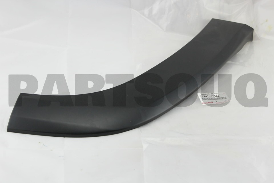 7574235902 Genuine Toyota MOULDING, REAR DOOR, OUTSIDE LH 75742-35902 ...