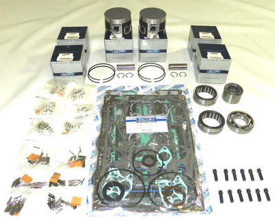 WSM Yamaha 150-225 HP Carb Rebuild Kit w Horizontal Reeds 6R5 Rod 100 ...
