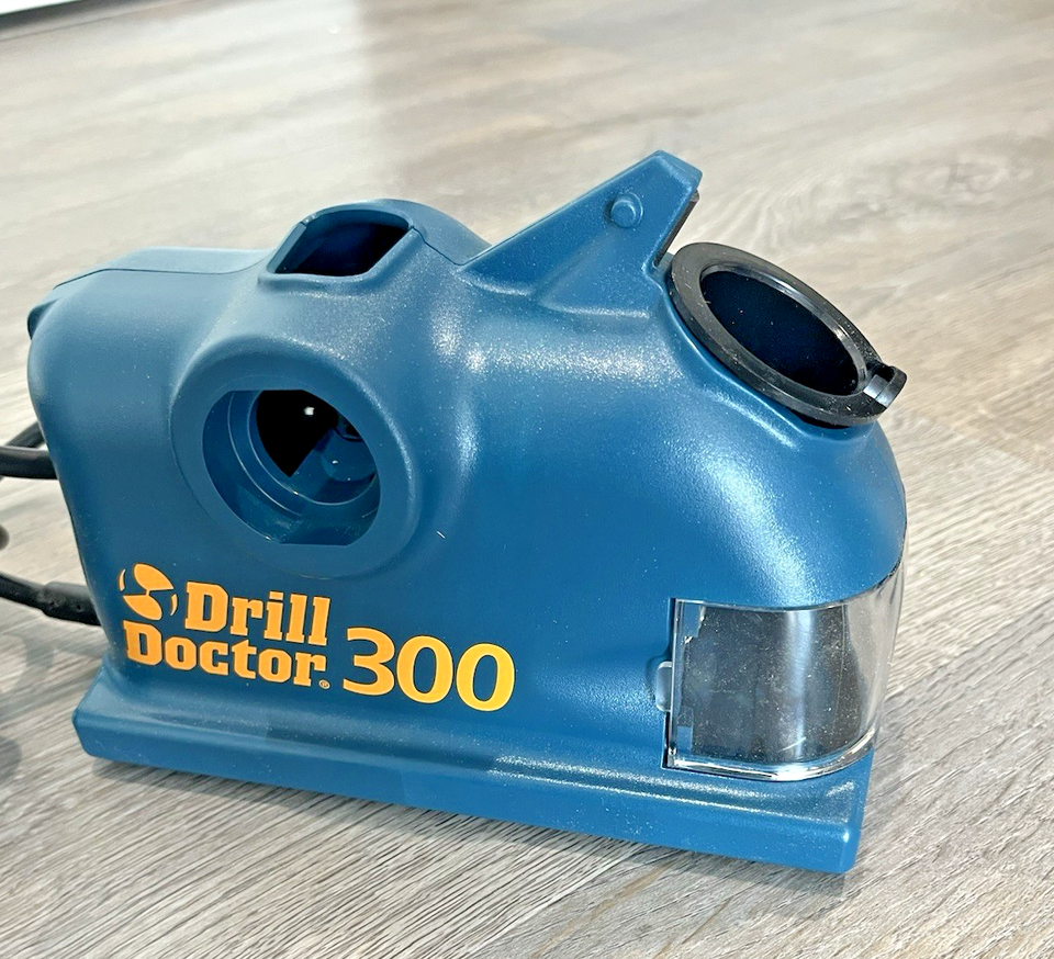 Drill Doctor Model 300 Bit Sharpener with Box, VHS Guide & Instruction ...