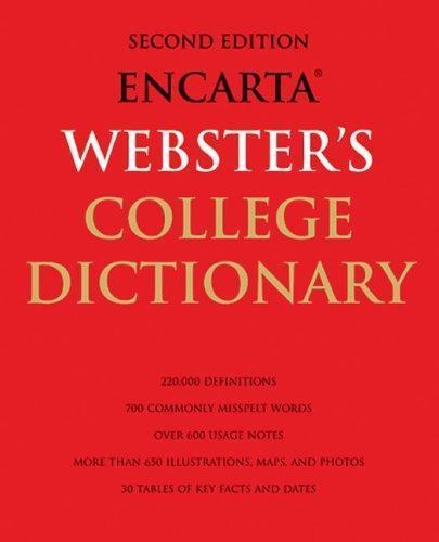 Encarta Webster's College Dictionary: 2nd Edition by Merriam-Webster ...