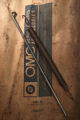 OMC BRP 0161889 161889 SPRING & ROD ASSY NLA | eBay