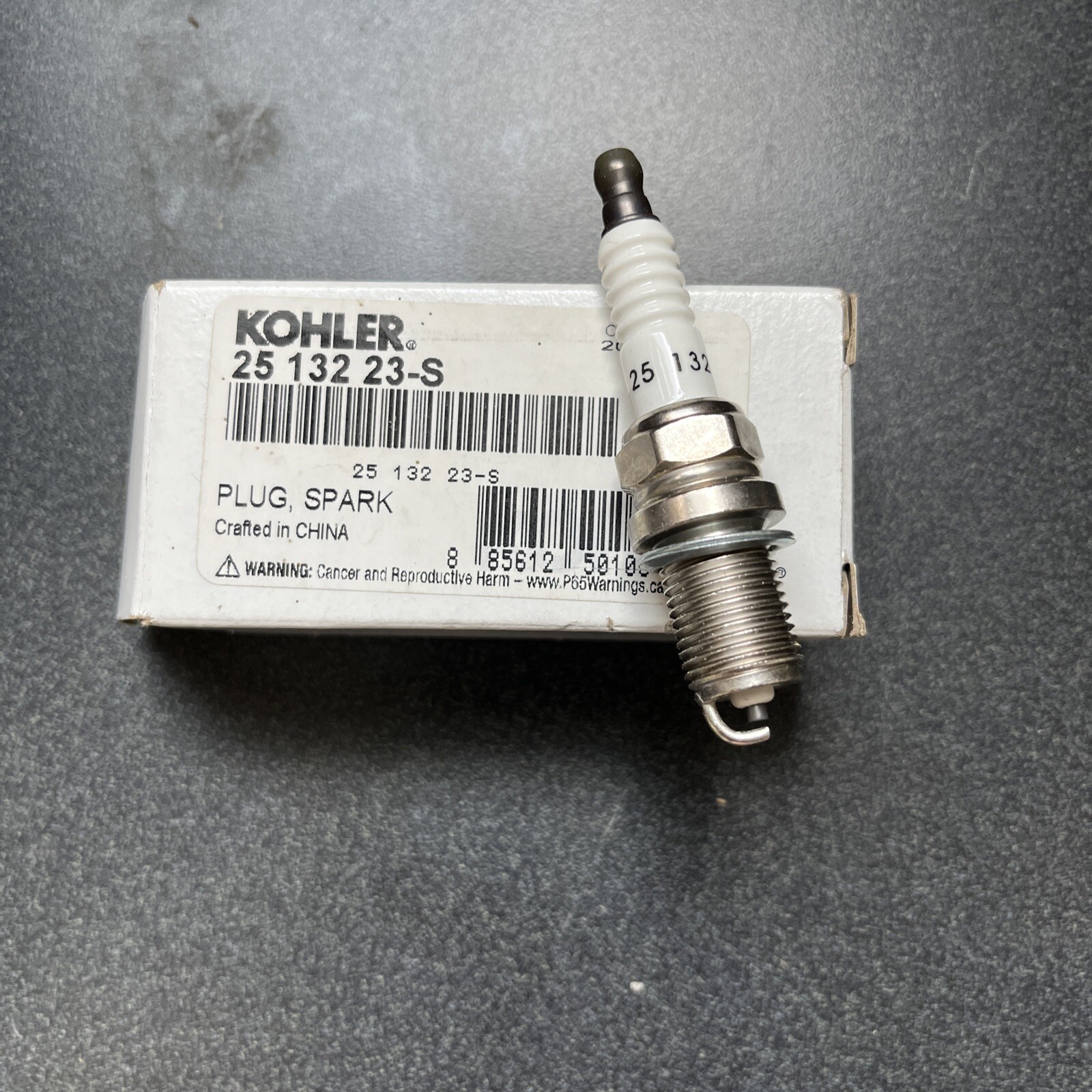 Genuine OEM Kohler PLUG SPARK part# 25 132 23-S | eBay