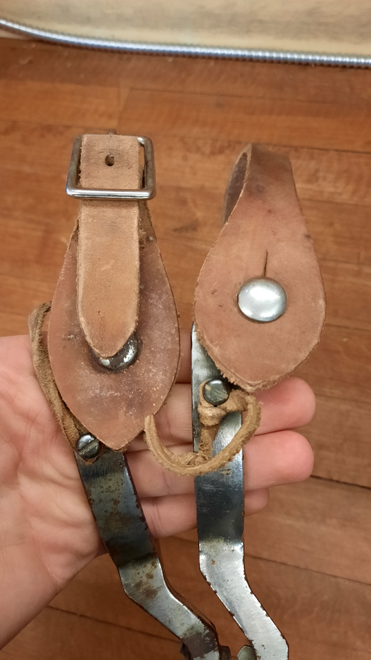 Original NORTH & JUDD SPURS Silver Spurs Marked w/Anchor Cowboy Spurs ...