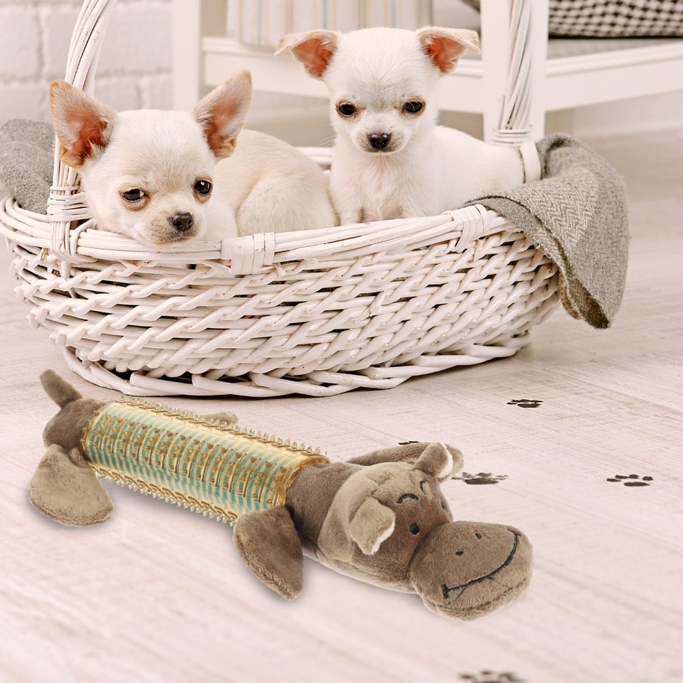 Animal Shape Dog Molar Plaything Puppy Teething Toy Household Pet Dog ...