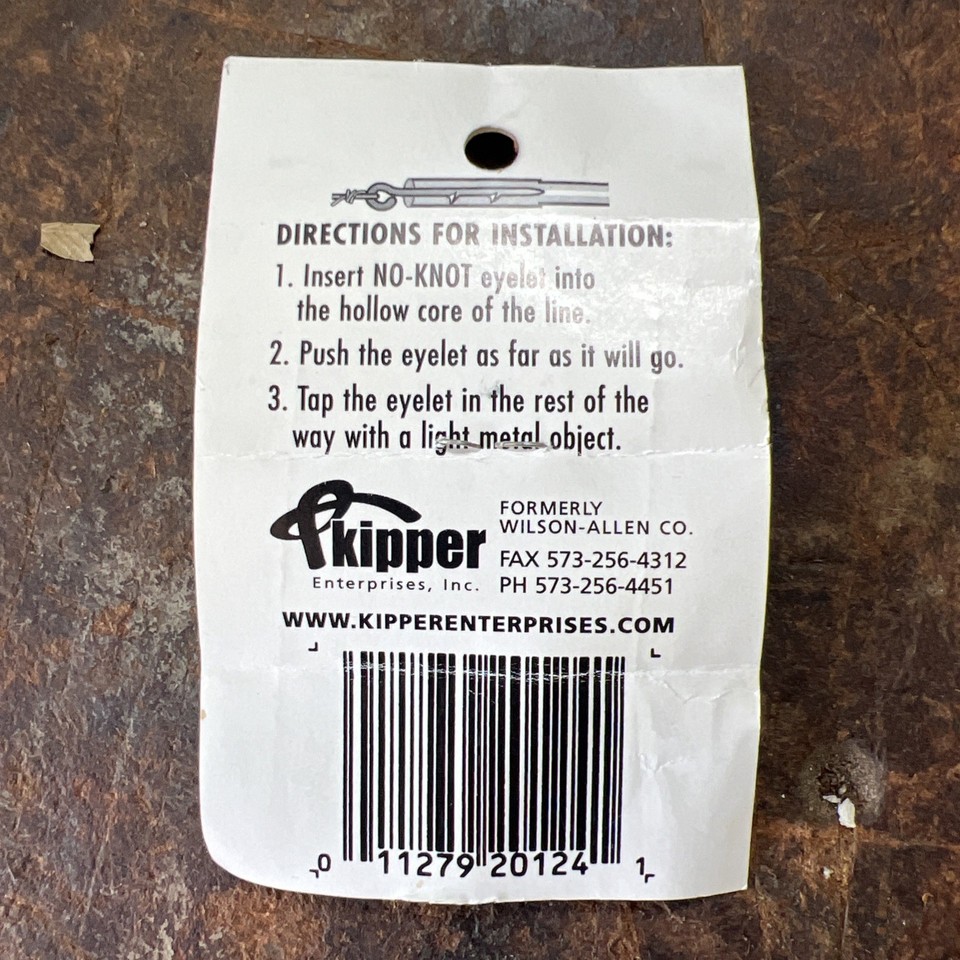 Kipper Floating Fly Fishing Line Bronze Eyelet Large 3/Pk PB200 ...