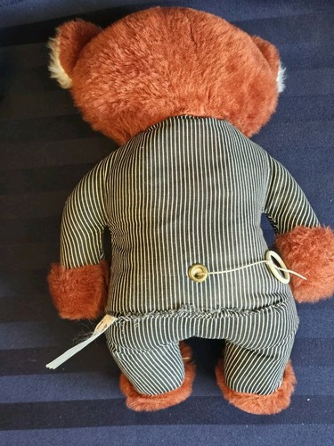 1970s Commonwealth Talking Executive Teddy Bear Plush Pull String ...