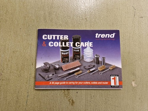 Trend Cutter And Collet Care Booklet Routing Router | eBay.de