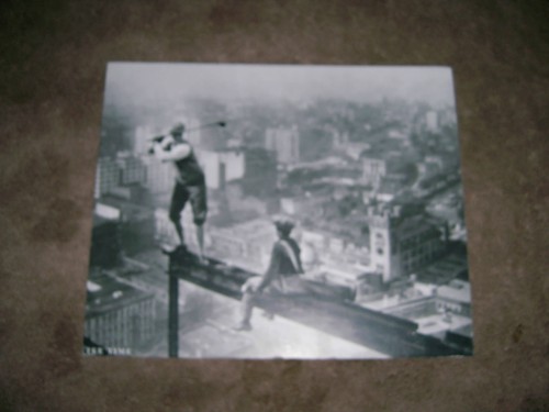 TEE TIME - LARGE POSTER - 19 X 23 - ON HARD BACKING | eBay