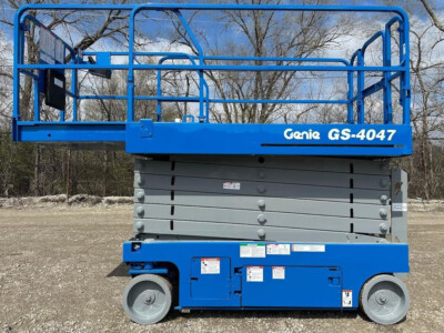 2015 GENIE GS-4047 ELECTRIC SCISSOR LIFT VERTICAL MANLIFT GENIE LIFT | eBay