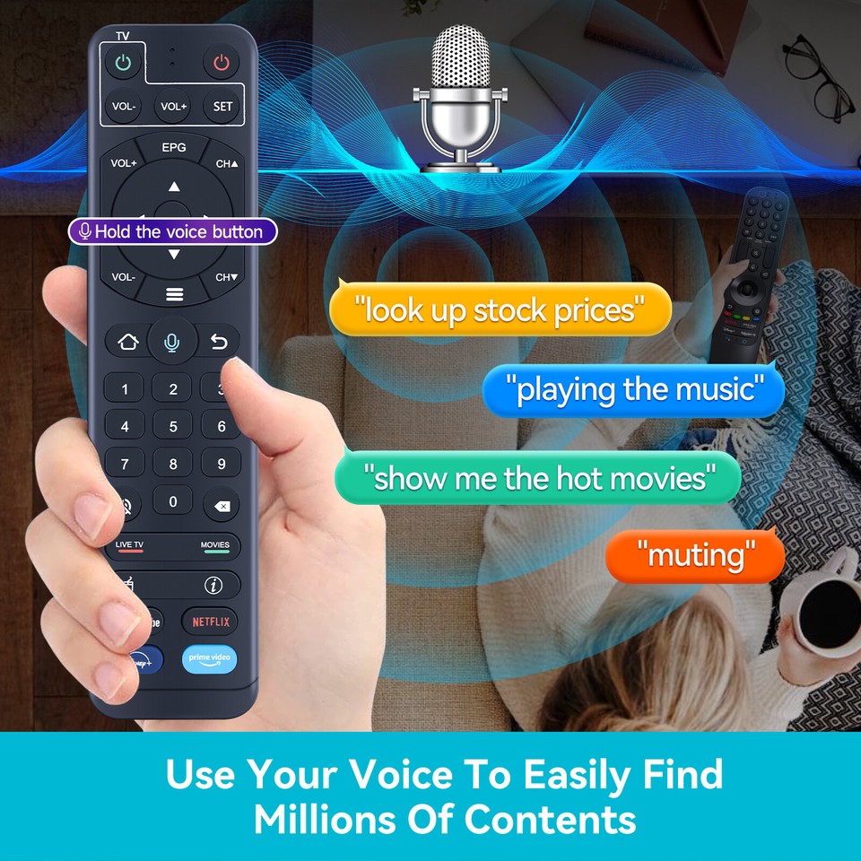For vSeeBox V2 Pro V1 Max V1 Pro Elite Android OTT Media Box Remote ...