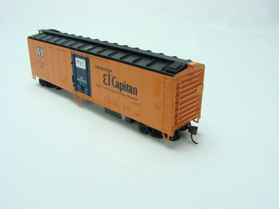Athearn RTR HO 7554 ~ 50' Smooth Side Reefer Car~ ATSF Santa Fe #2103 ...