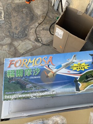 VINTAGE RC PLANE KIT Formosa Slope Glider With Motor GWS | eBay