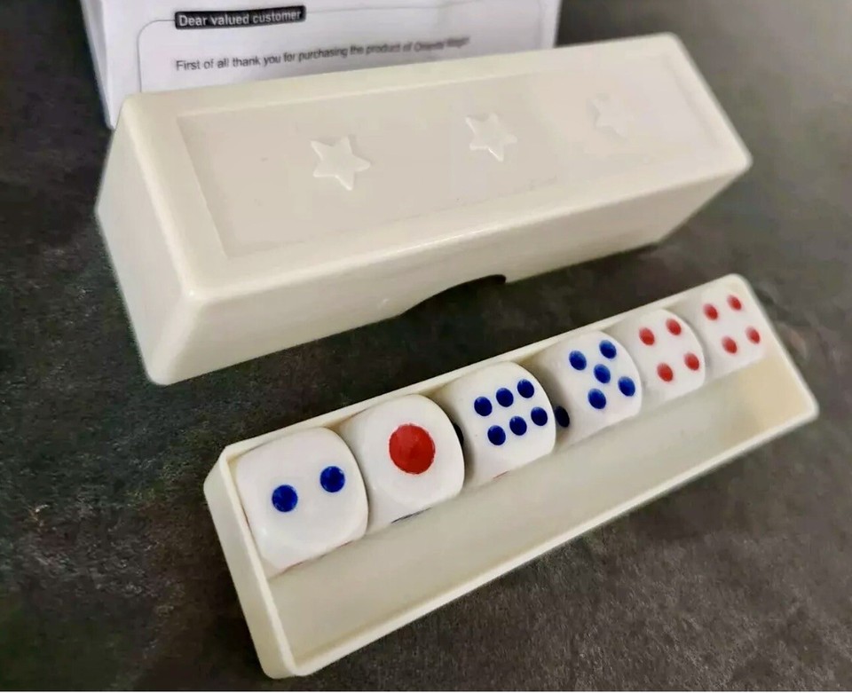 MIRACLE DICE - Closeup Dice Prediction Kit Magic Vintage New & Sealed ...